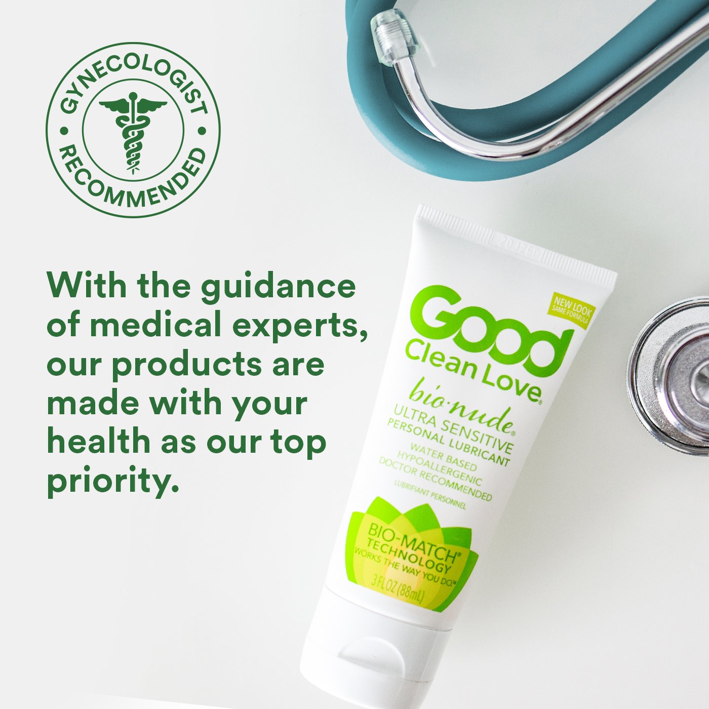 BioNude® Personal Lubricant for Sensitive Skin | Good Clean Love