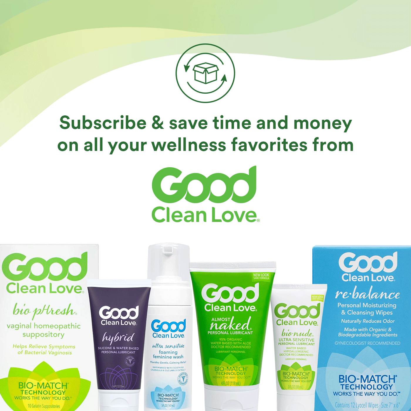 BioNude® Personal Lubricant for Sensitive Skin | Good Clean Love