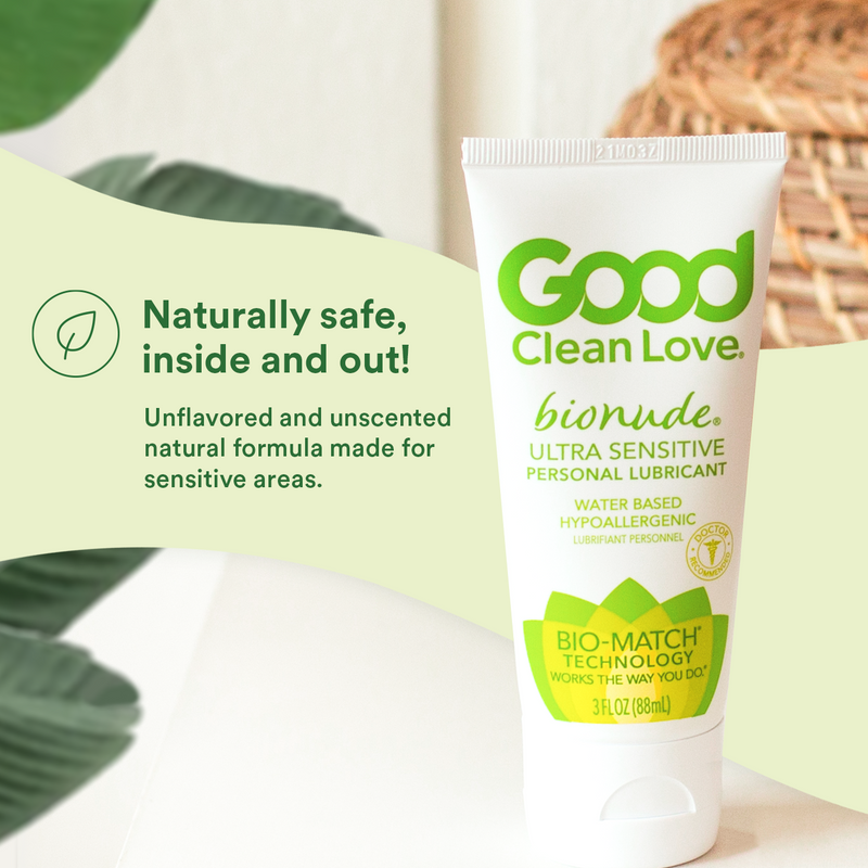 BioNude® Personal Lubricant for Sensitive Skin | Good Clean Love