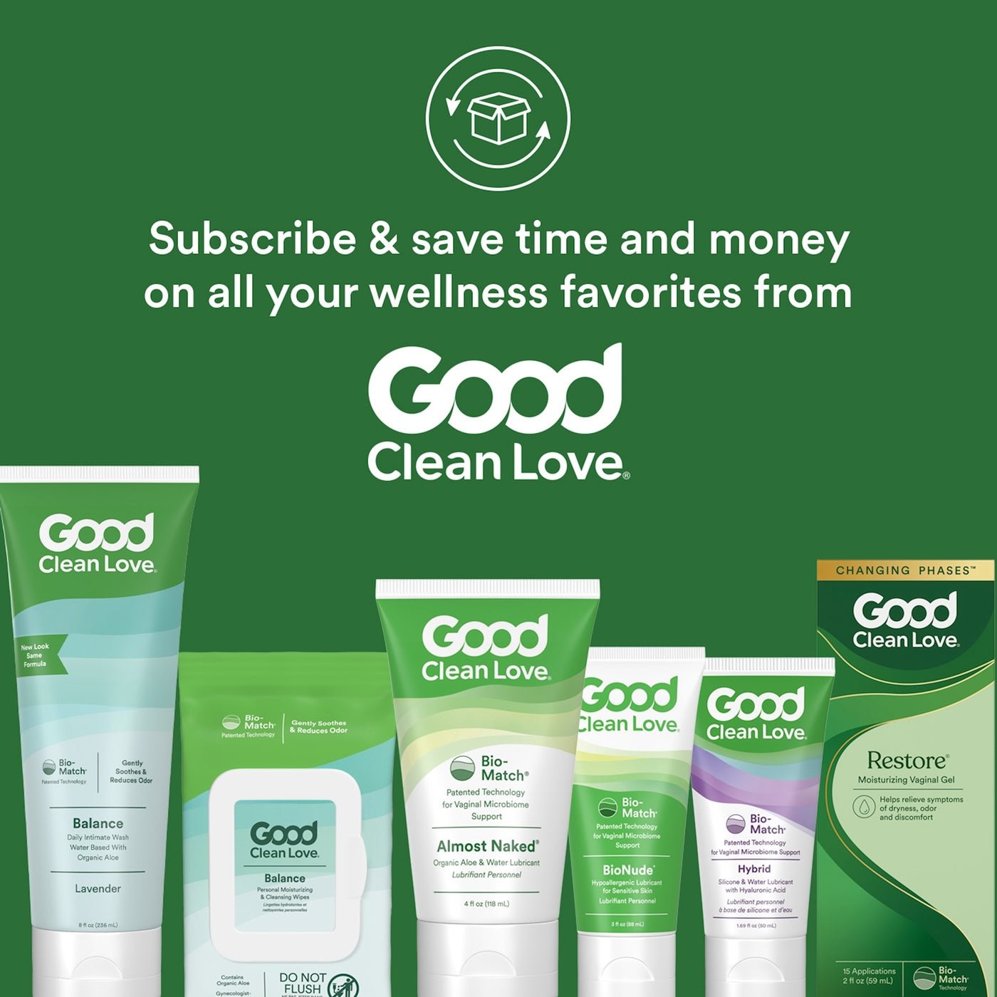 BioNude® Personal Lubricant for Sensitive Skin | Good Clean Love