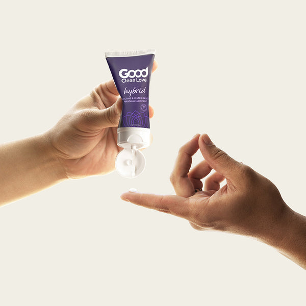 Hybrid Silicone & Water Based Personal Lubricant | Good Clean Love